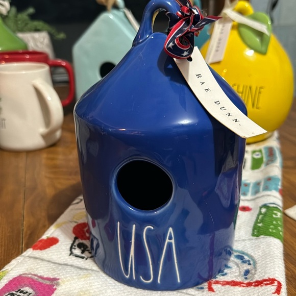 Rae Dunn | Accents | Rae Dunn Usa Birdhouse | Poshmark